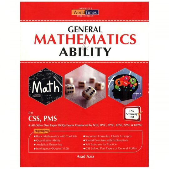 General Mathematics Ability JWT CSS PMS PDF Download - AghazeTaleem